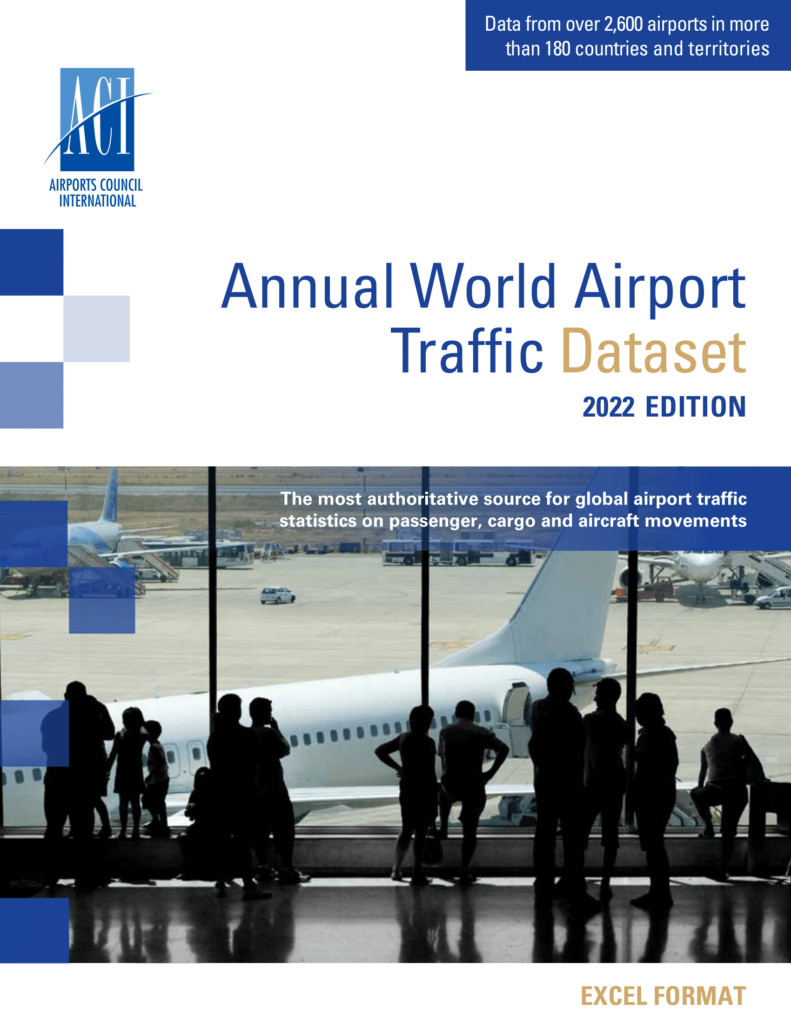 Annual World Airport Traffic Dataset, 2022 - ACI World Store